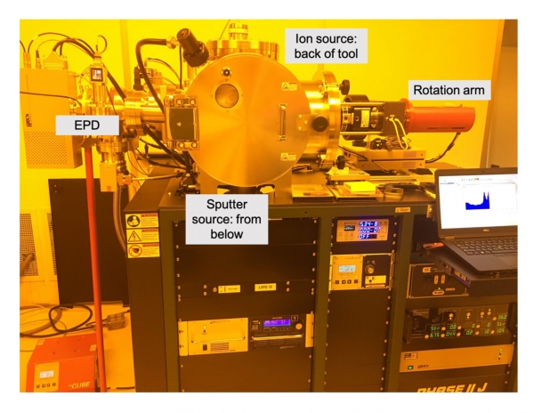 AJA Ion Mill with End Point Detector | NNCI
